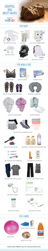 hospital bag must haves | My Tiny Tot